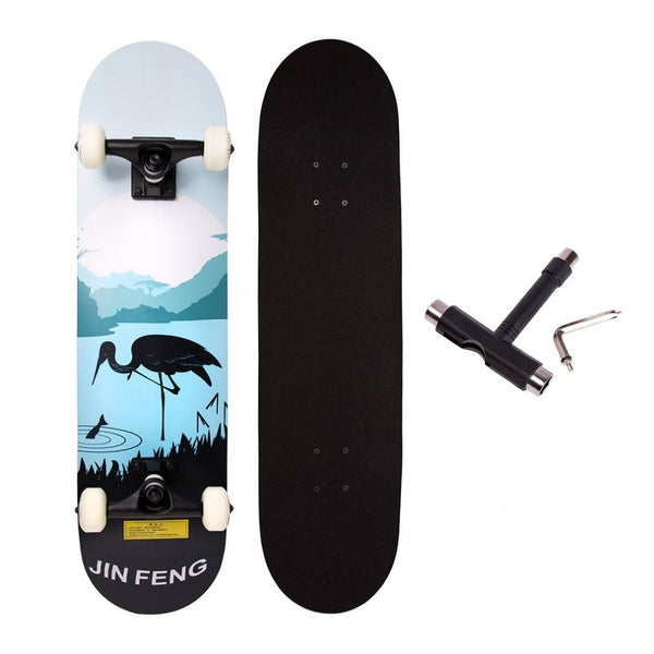 31" x 8" Concave Double Kick Cruiser Board - JustPeriDrive